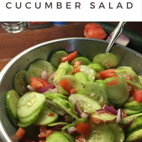 Easy & Delicious Refreshing Cucumber Salad Recipe