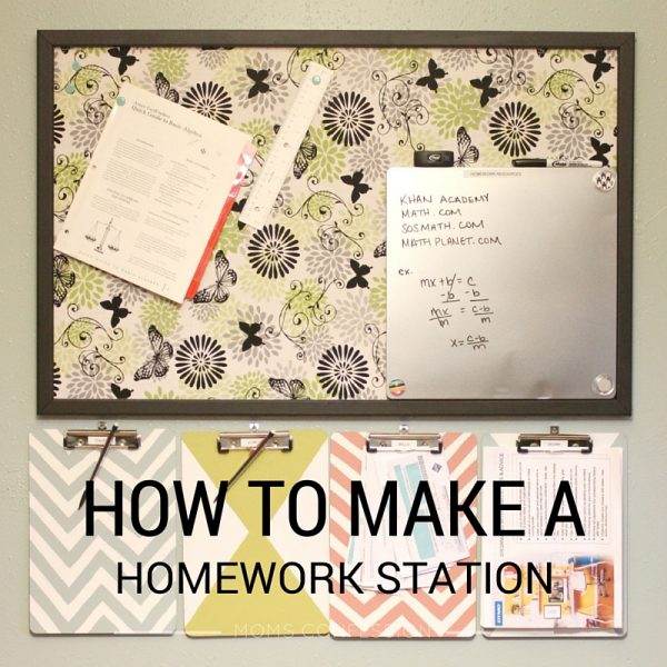 How To Create A Functional Homework Station