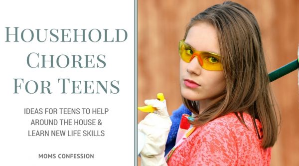 Household Chores For Teens To Help Around The Home