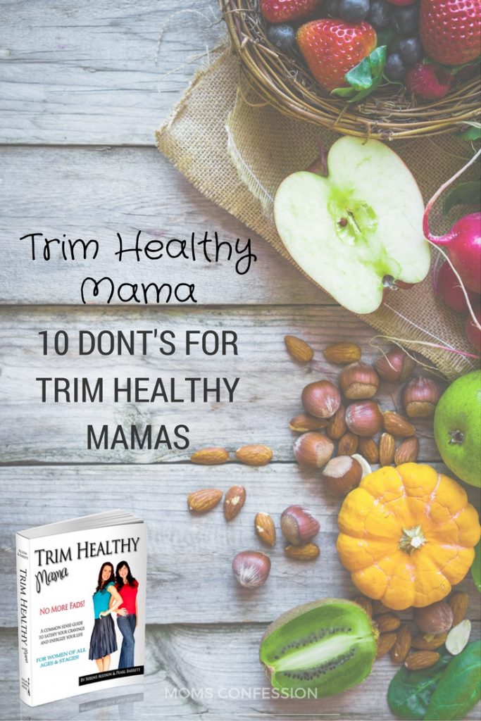 10 Trim Healthy Mama Diet Do's & Don'ts • Moms Confession