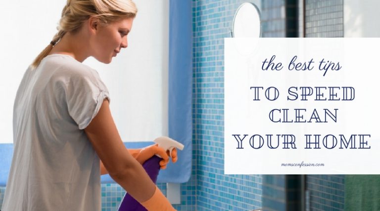 How to Speed Clean Your Home In 30 Minutes a Day